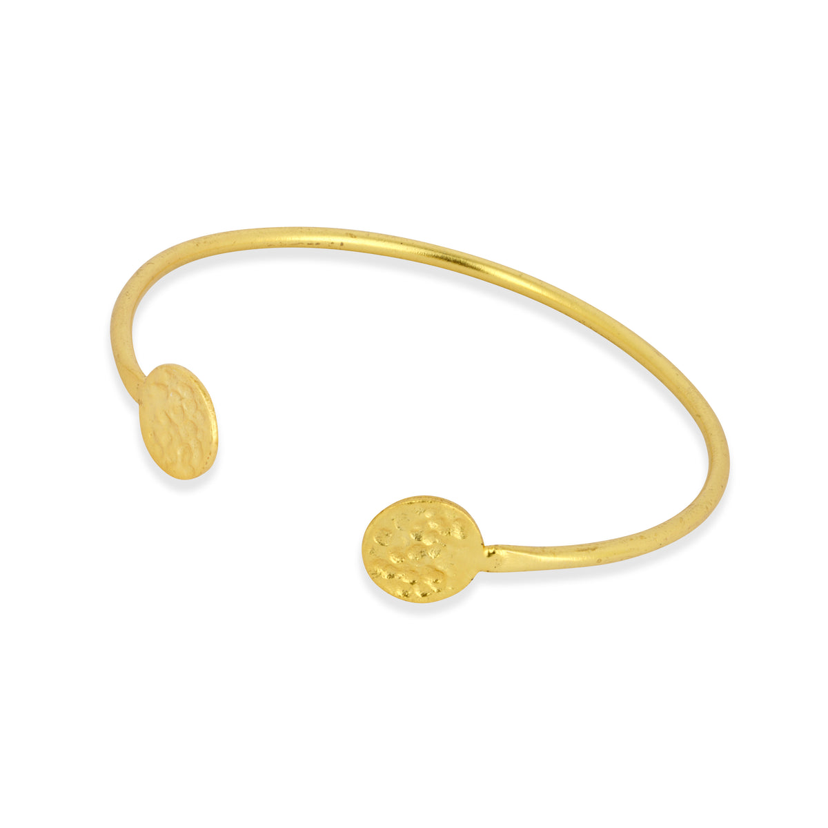 Simple Gold Coin Bangle - Build Your Bangle Stack | Ashiana London