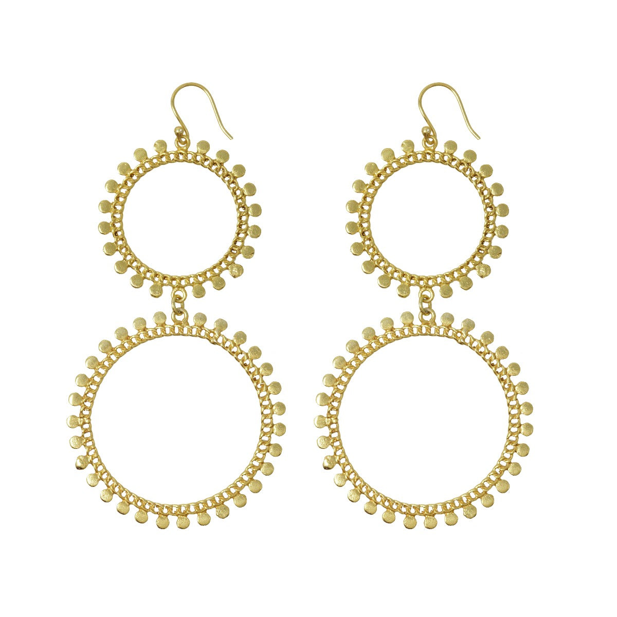 Double Sunray Earrings - Ashiana x Anna Mavridis | Ashiana London